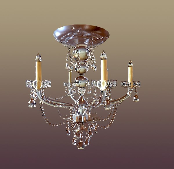 crystal light 3d model