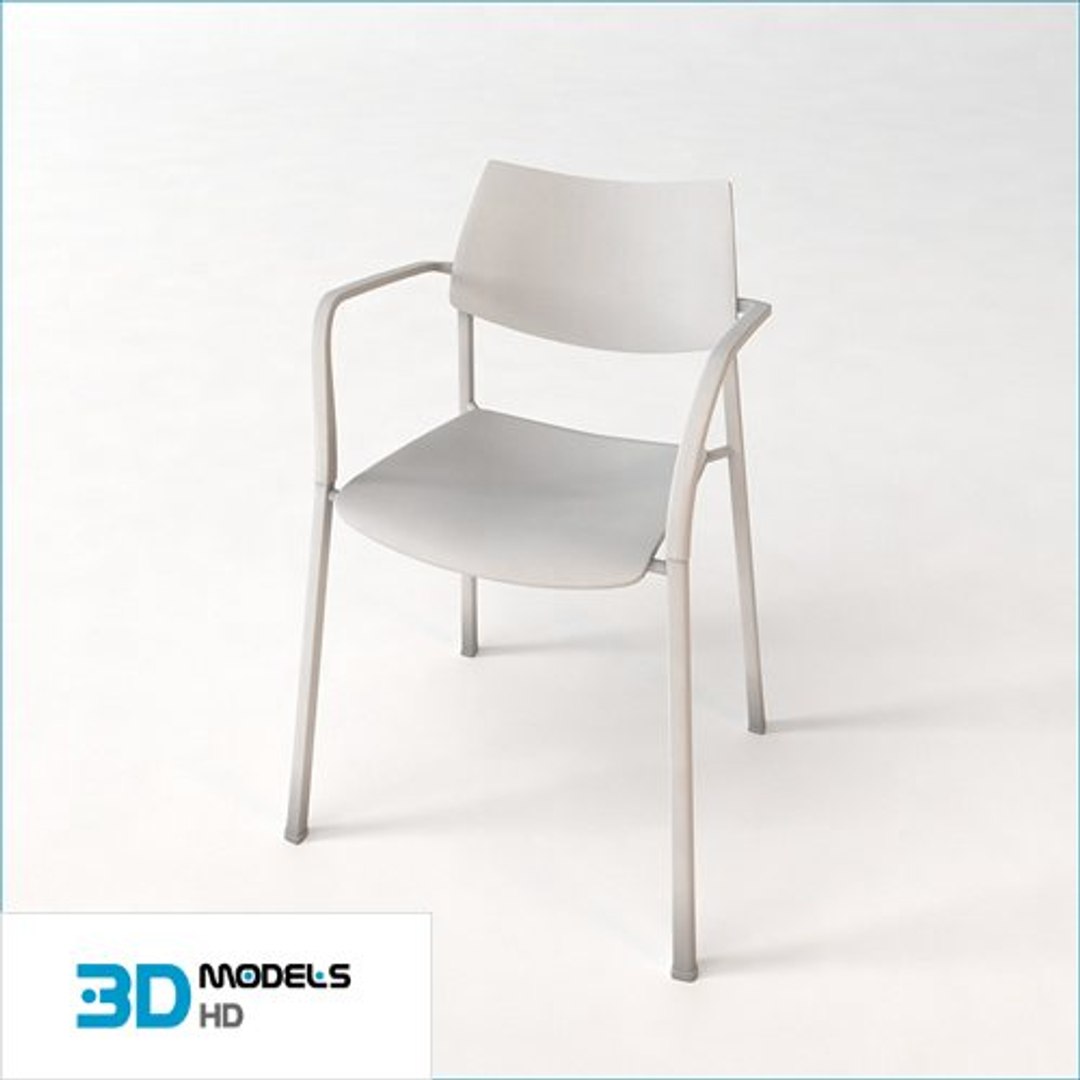 3d Meeting Hall Chair Model