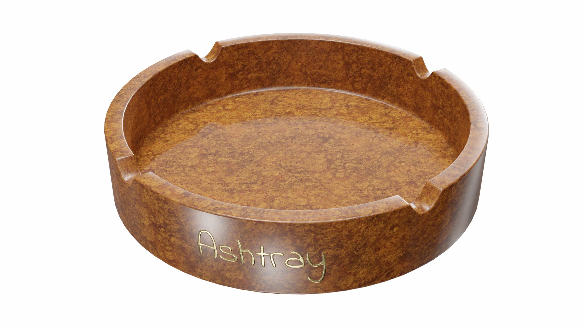 Ashtray Marble Model - TurboSquid 1968592