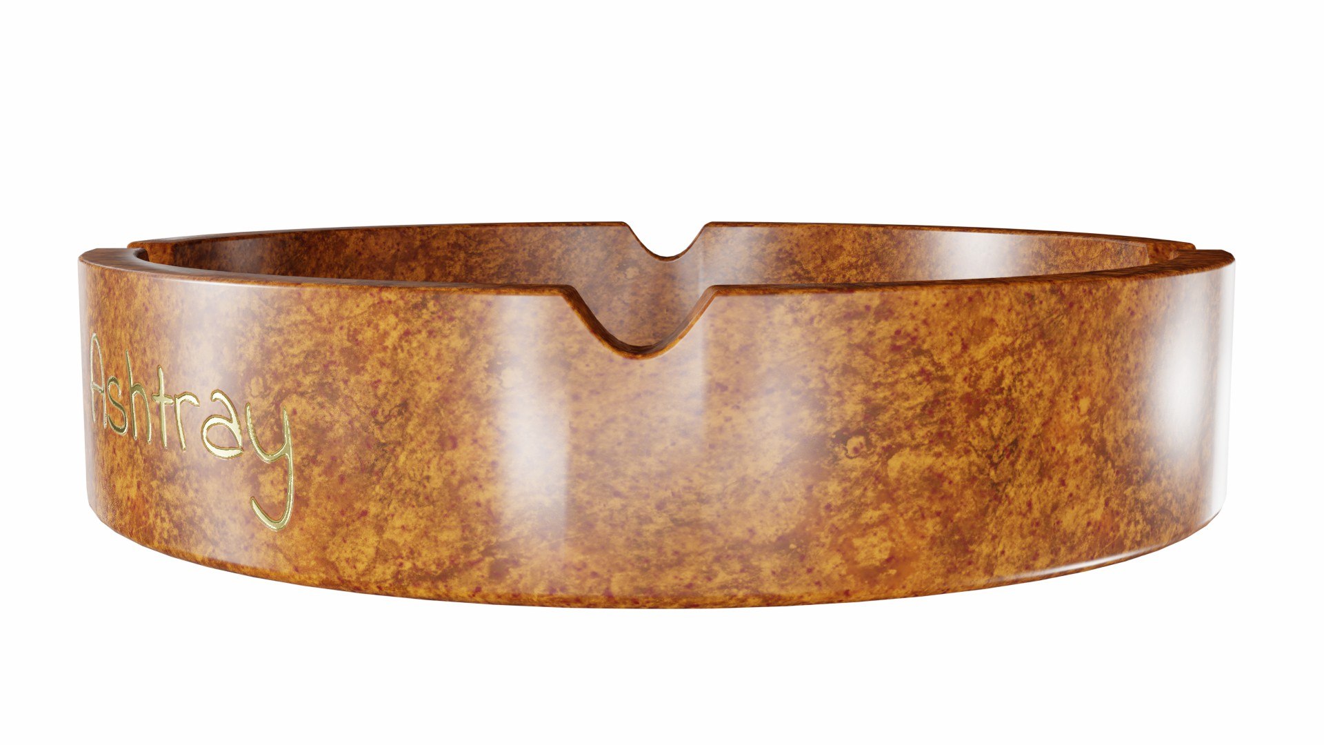 Ashtray Marble Model - TurboSquid 1968592