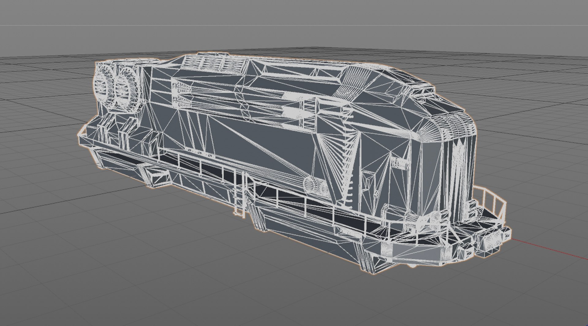 3D Nuclear Bullet Train - TurboSquid 1989484