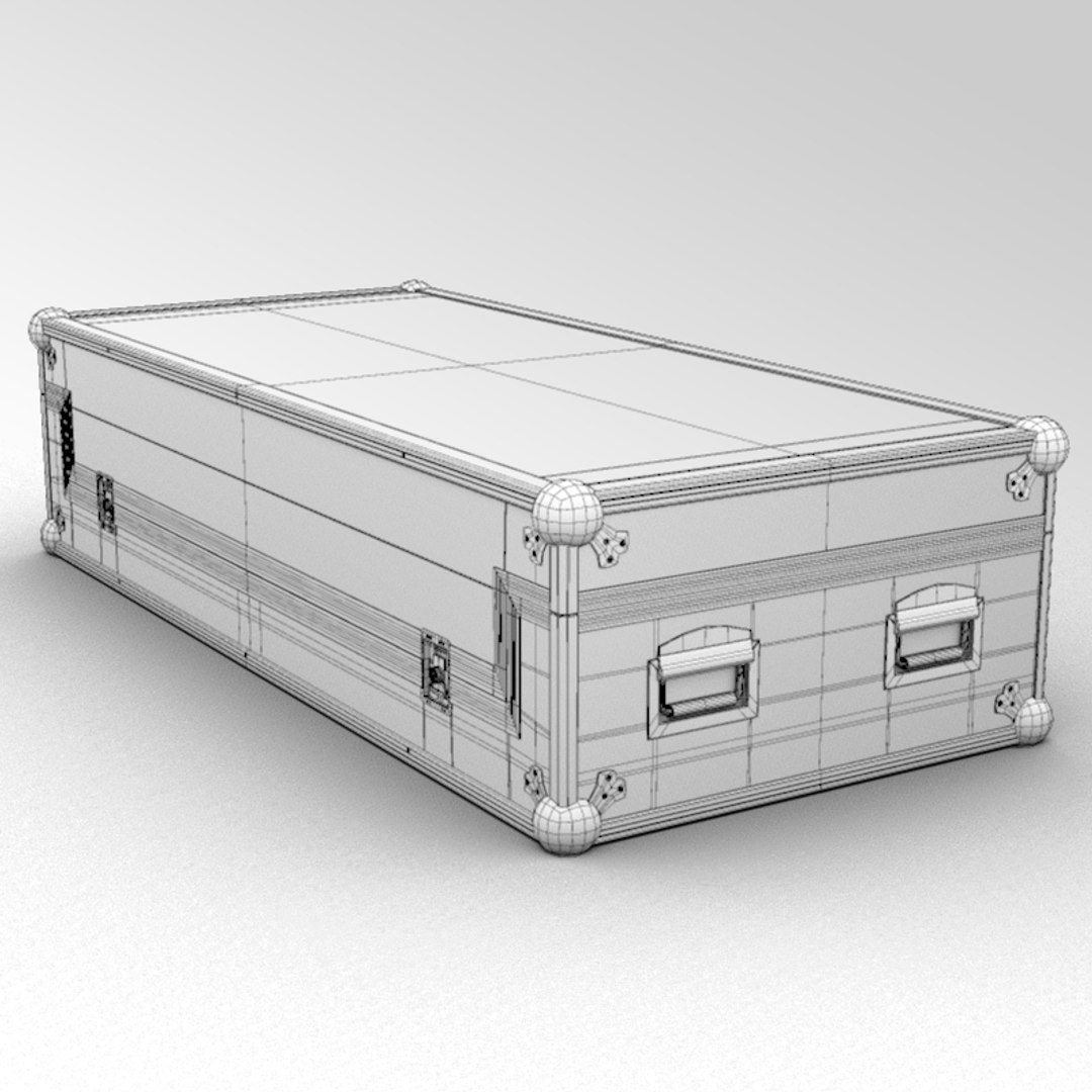 3d Model Flightcase Case
