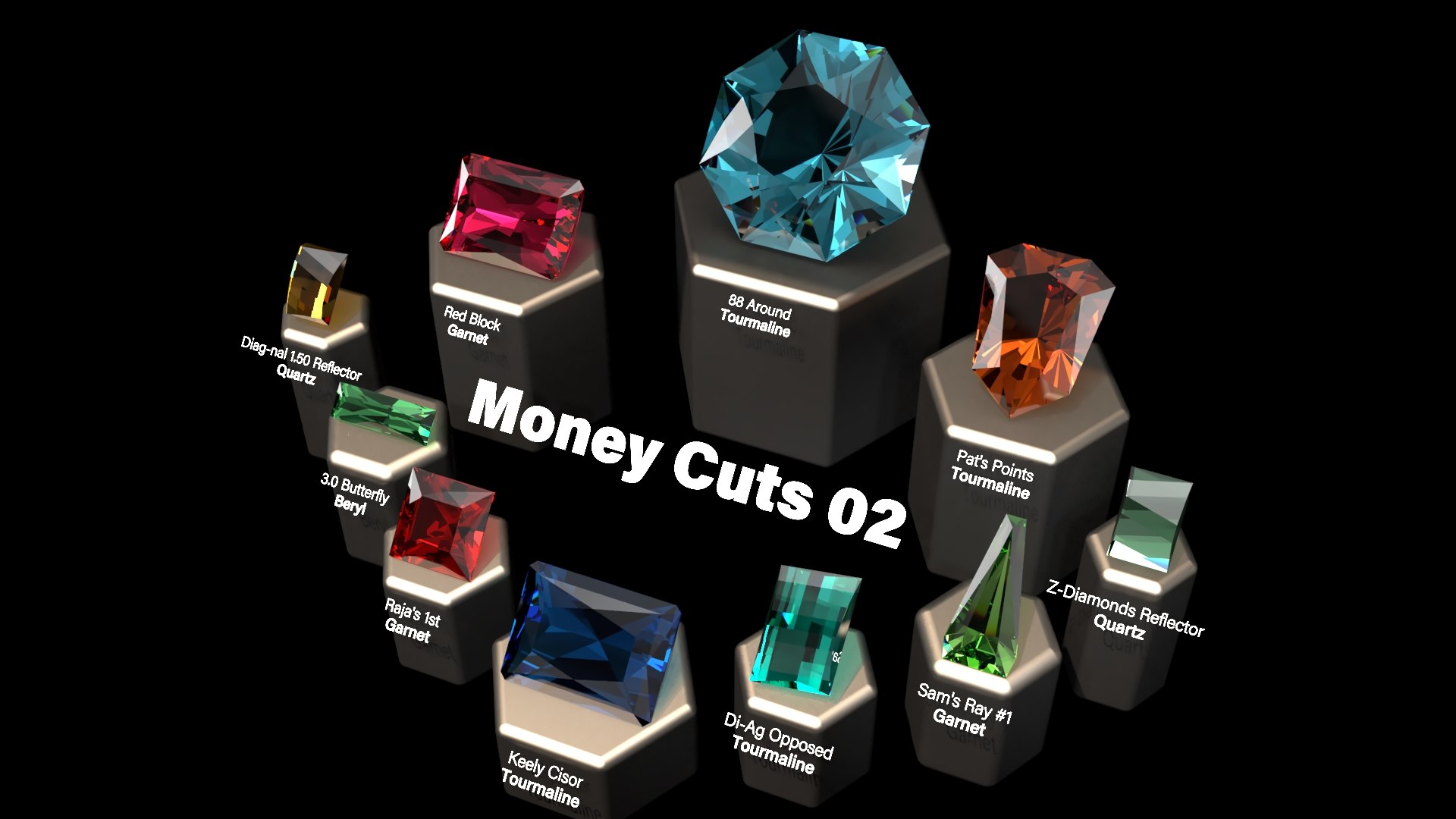 Money Cuts 02 Custom 3D Model - TurboSquid 1397645
