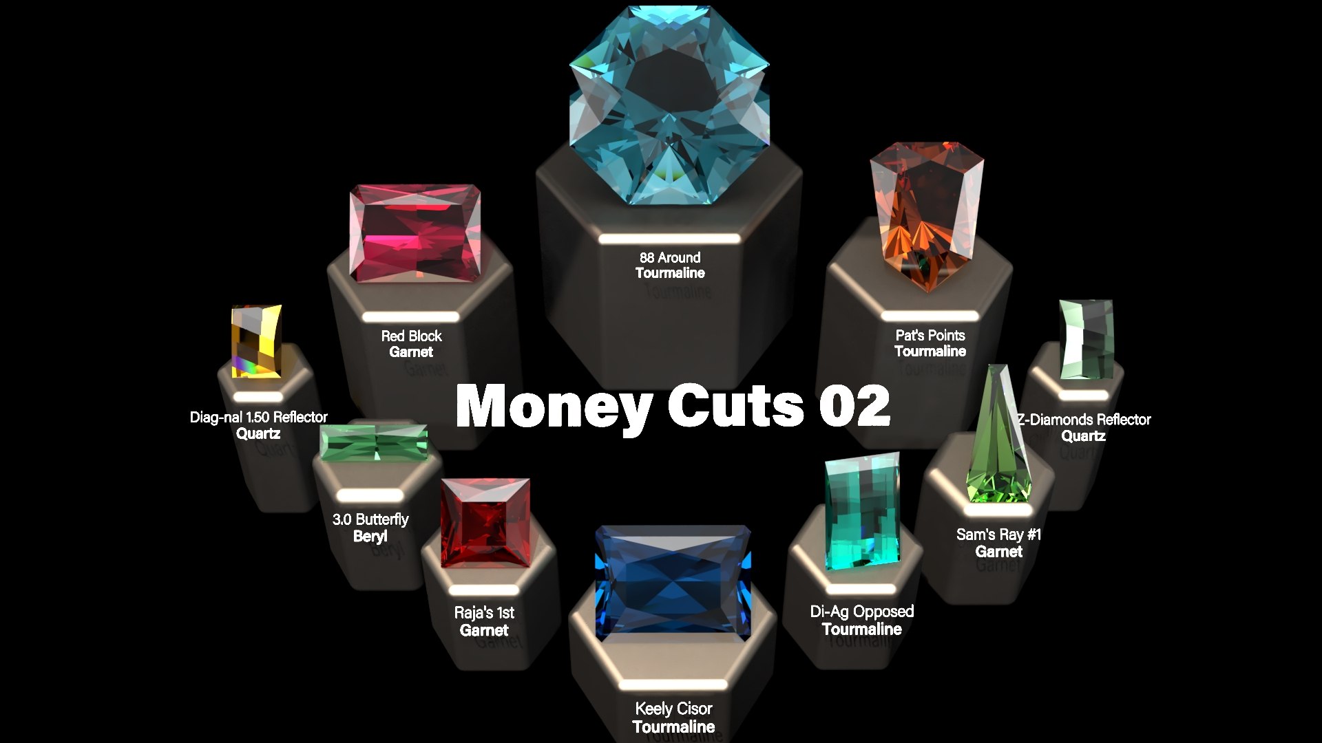 Money Cuts 02 Custom 3D Model - TurboSquid 1397645