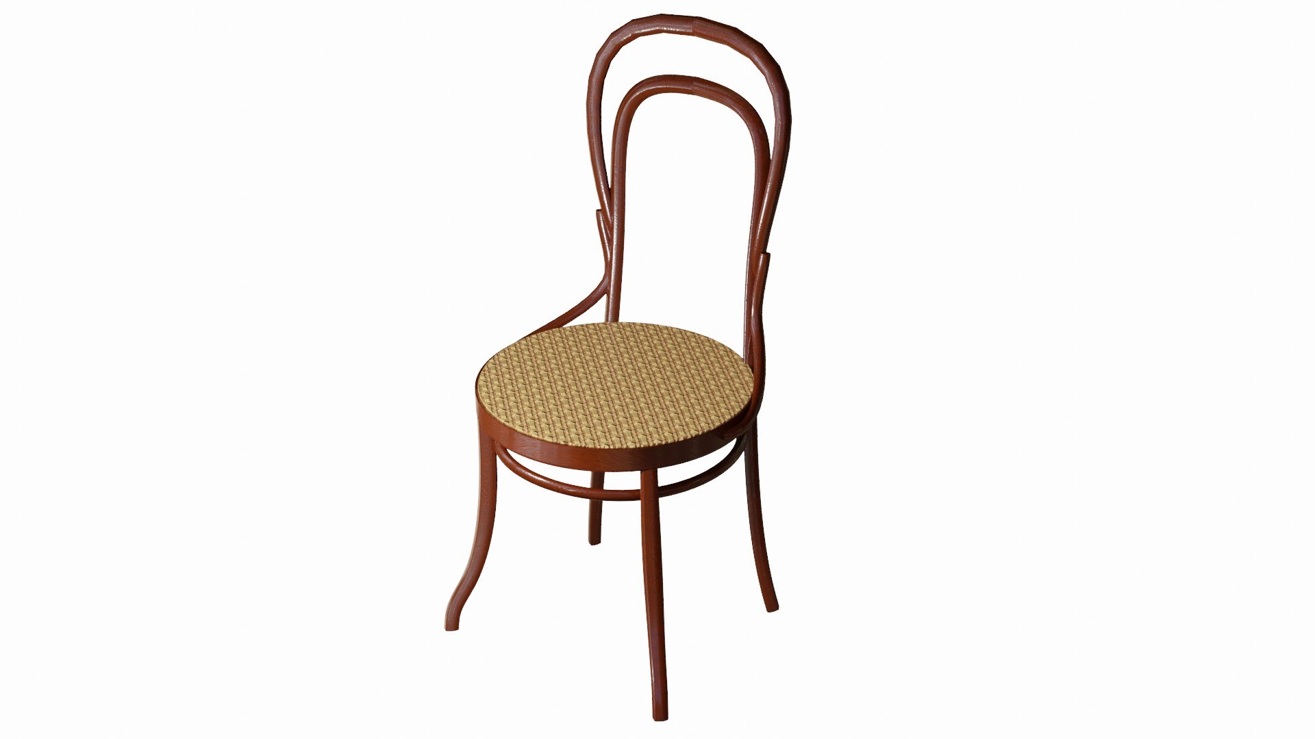 Michael Thonet Chair Model N14 1845 model - TurboSquid 1769580