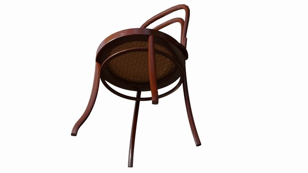 Michael Thonet Chair Model N14 1845 model - TurboSquid 1769580
