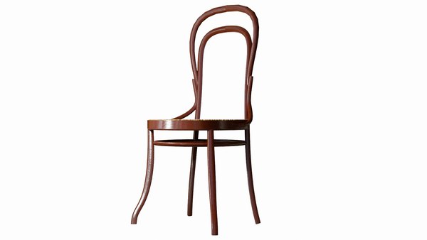 Michael Thonet Chair Model N14 1845 model - TurboSquid 1769580
