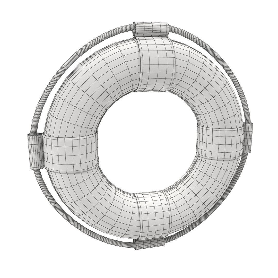 Lifebuoy 3d Model