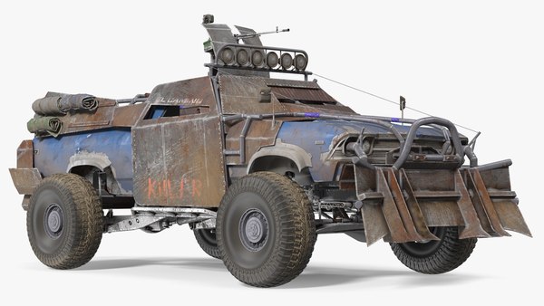 modelo 3d Vehículo post apocalíptico - TurboSquid 2192444