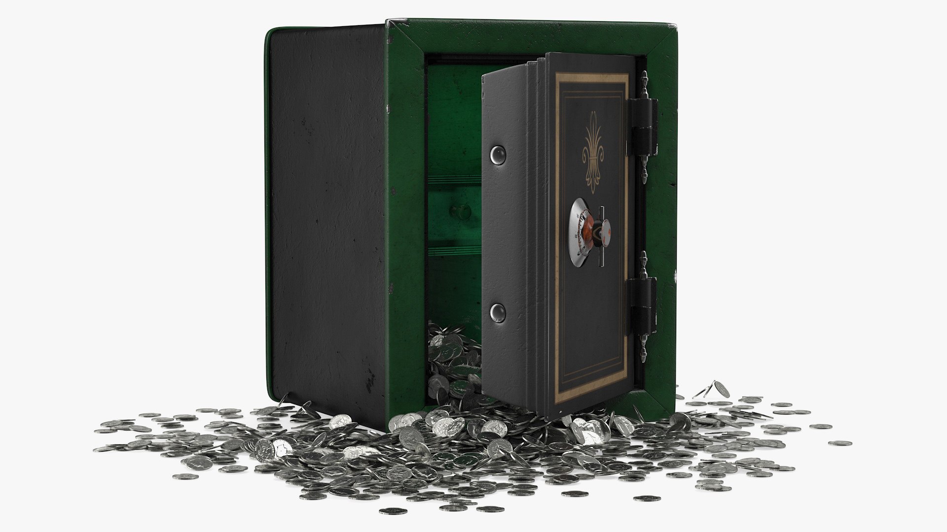 3D Model Coin Safe - TurboSquid 1500042