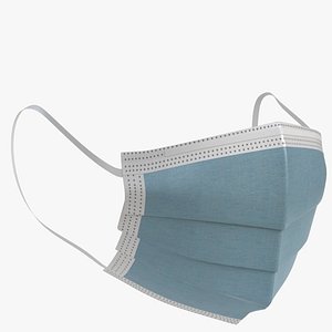 Download 3D Surgical Mask Blender Models - TurboSquid