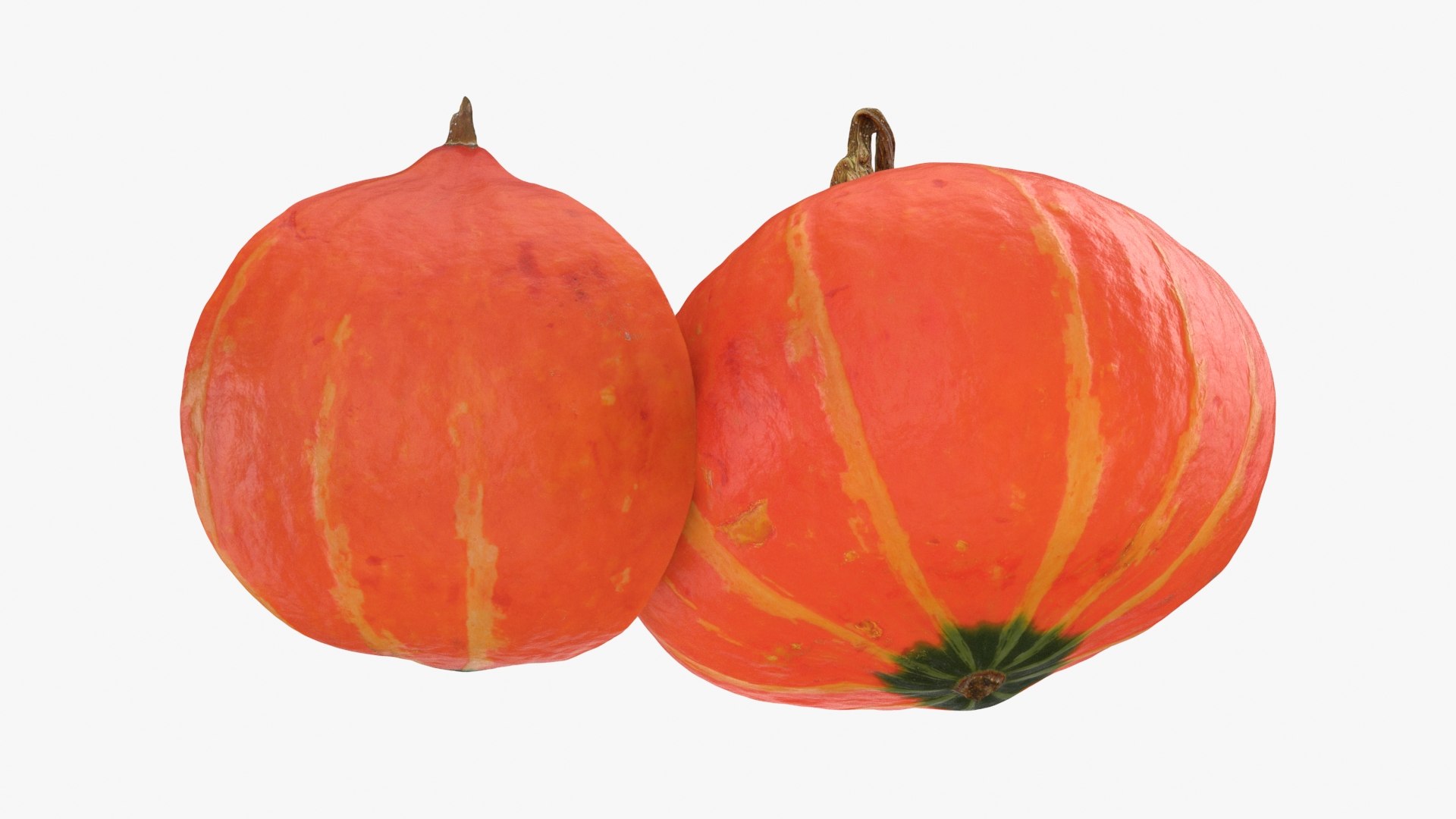 3D Whole Slice Pumpkin Model - TurboSquid 2201844