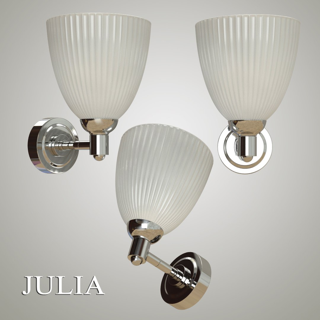 Devon Sconces 2 3d Obj