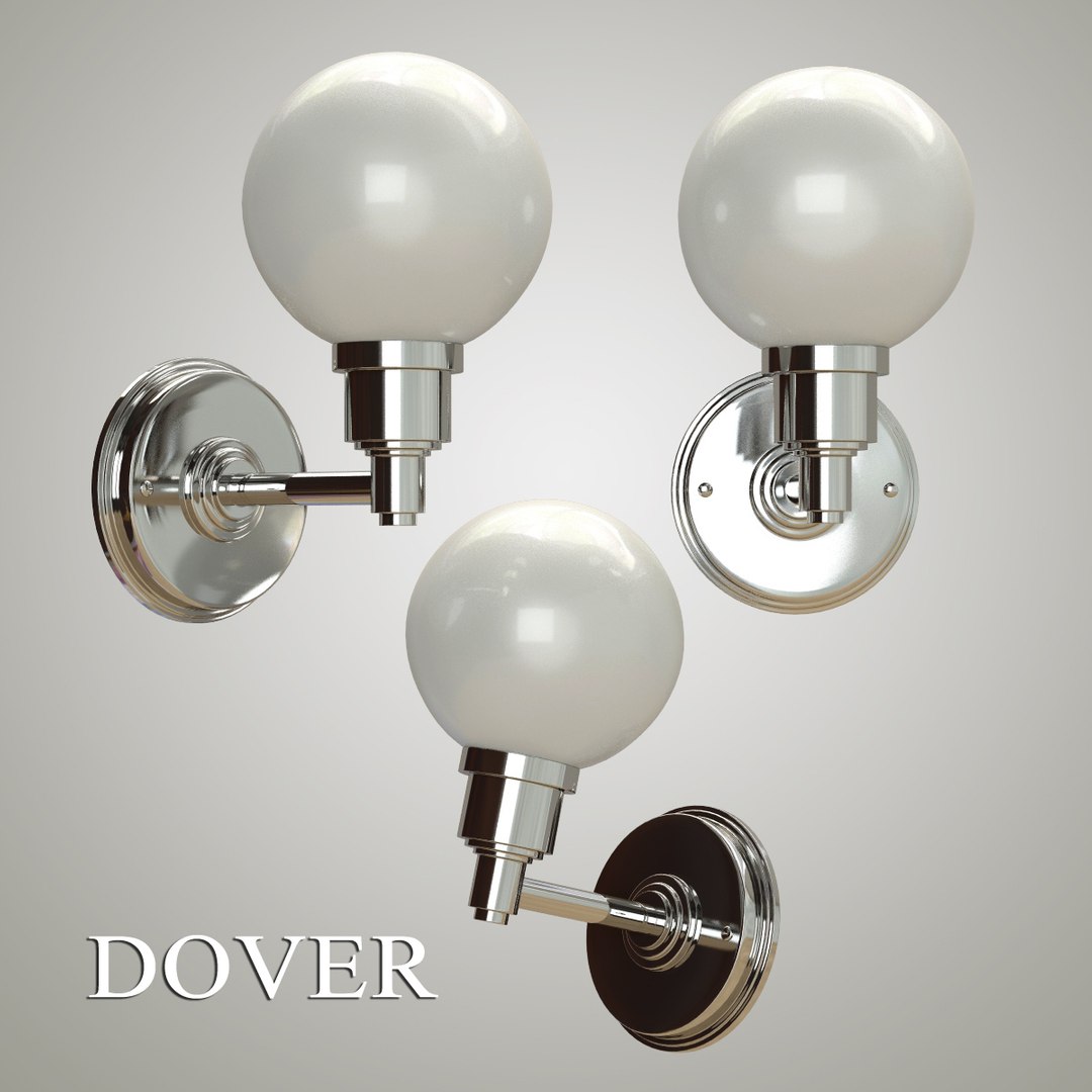Devon Sconces 2 3d Obj