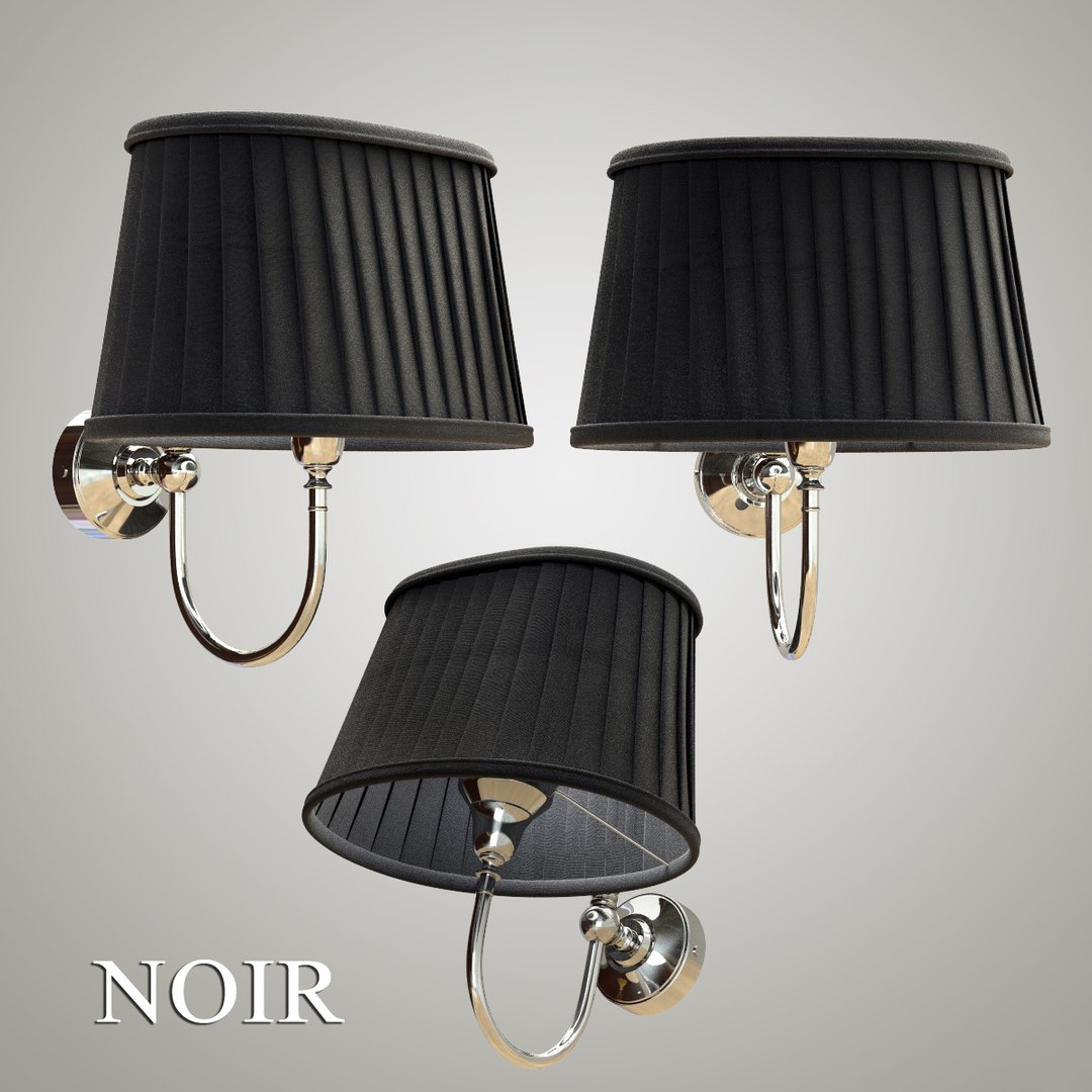 Devon Sconces 2 3d Obj