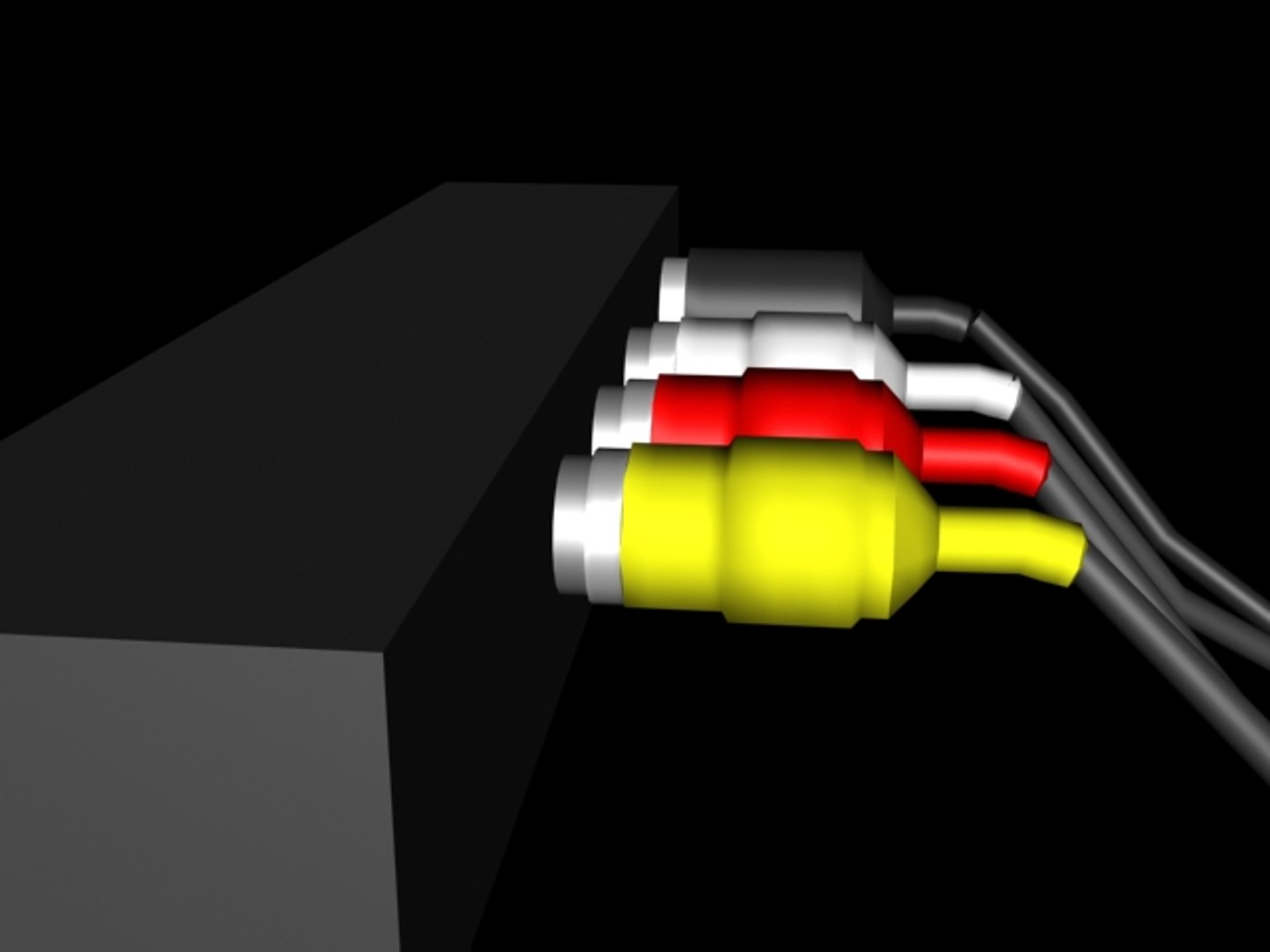 Video Cables 3d Model