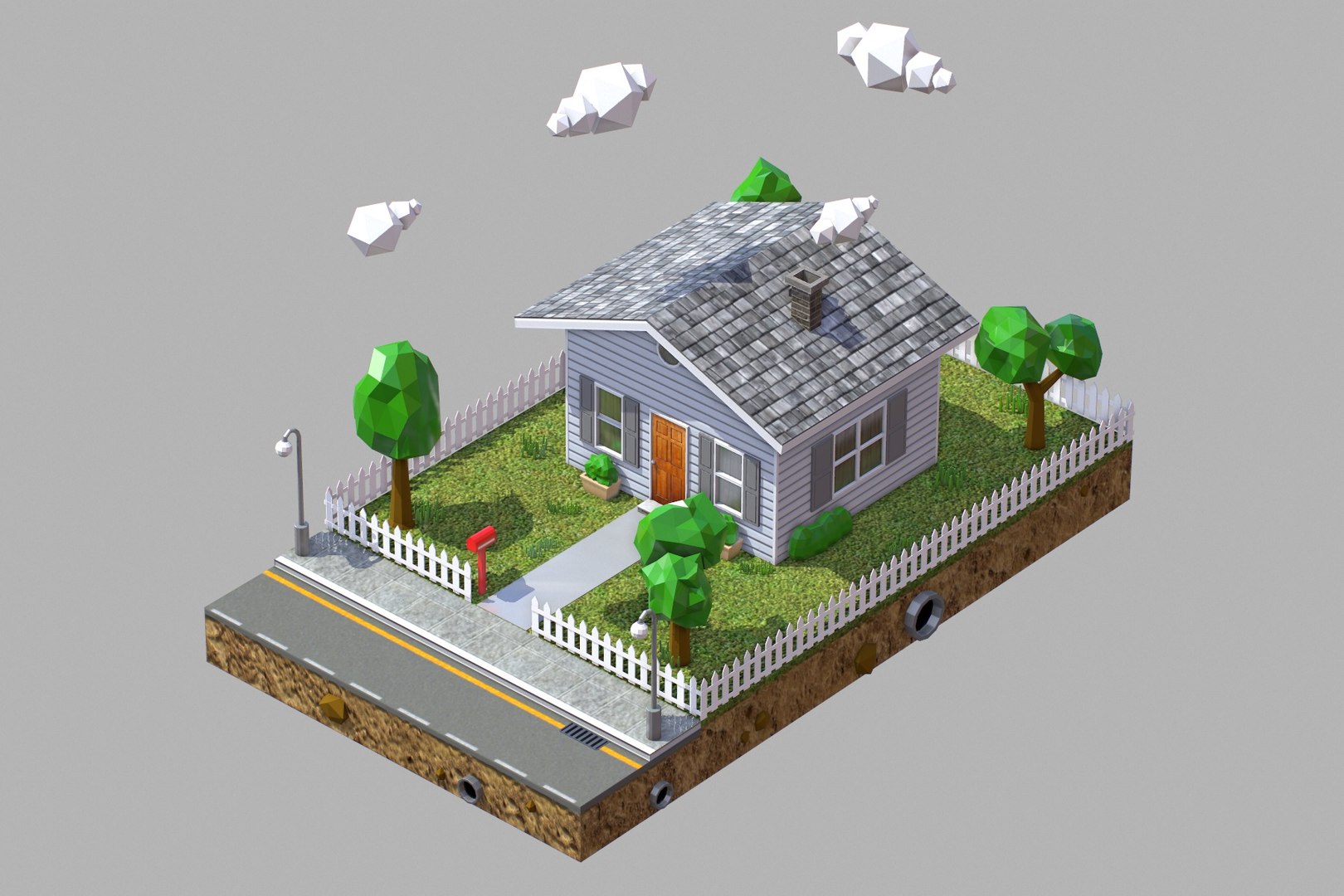 3D House Home Architecture - TurboSquid 1411437