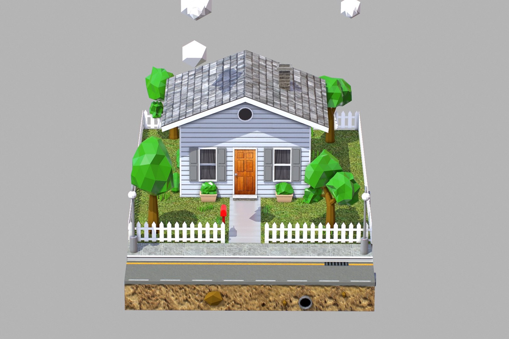 3D House Home Architecture - TurboSquid 1411437
