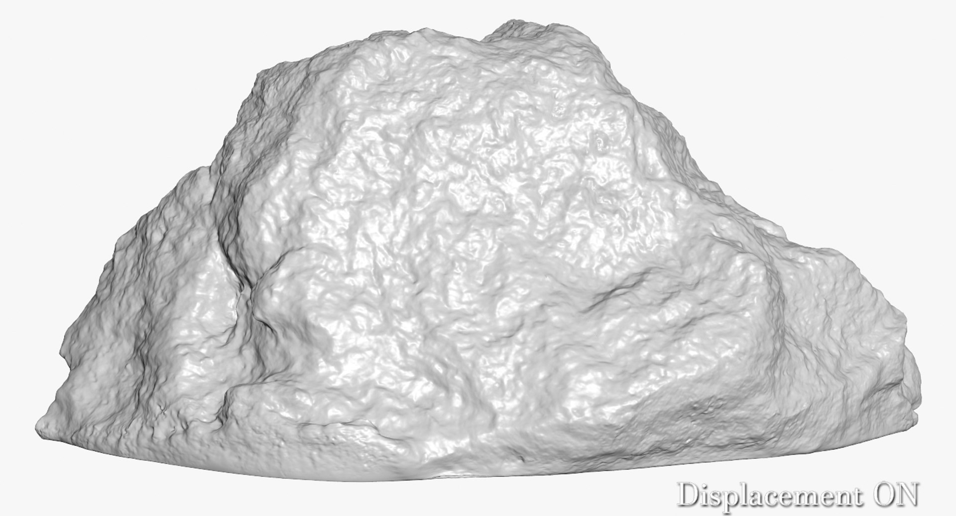 3d model goa beach stone 1