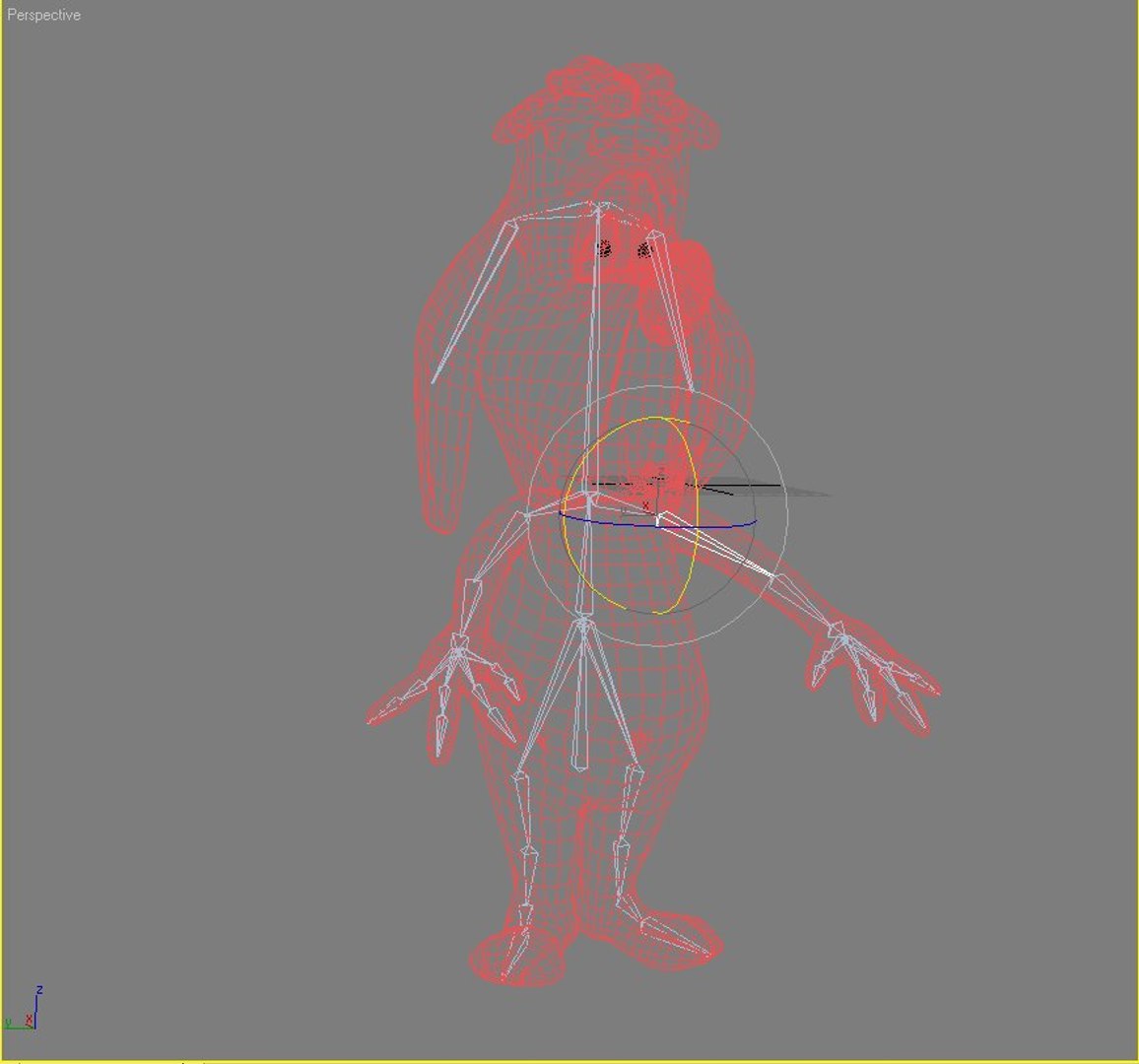 3d Happy Droopy Model