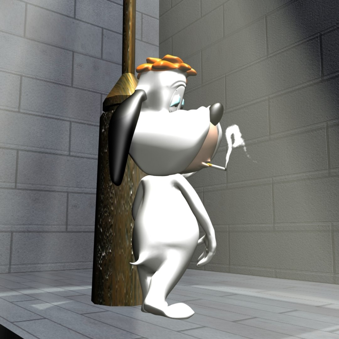 3d Happy Droopy Model