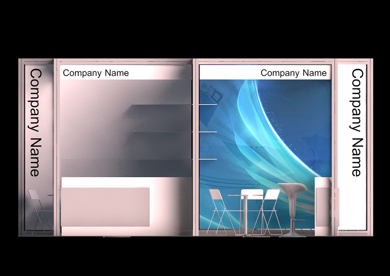 Maxima Structure Booth Model - TurboSquid 1912642