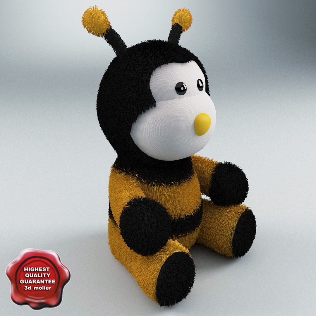 Toy Little Bee C4d