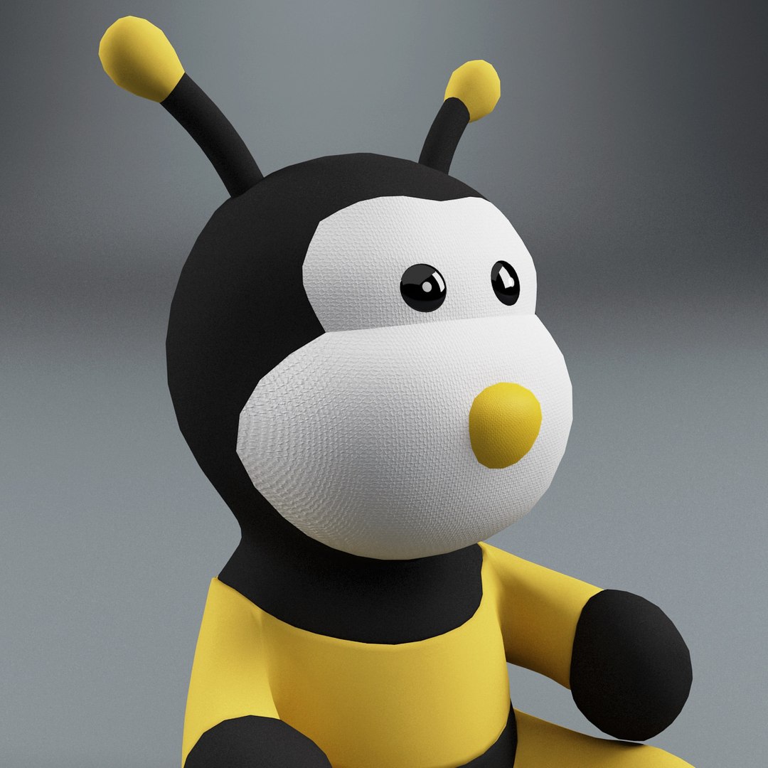 Toy Little Bee C4d