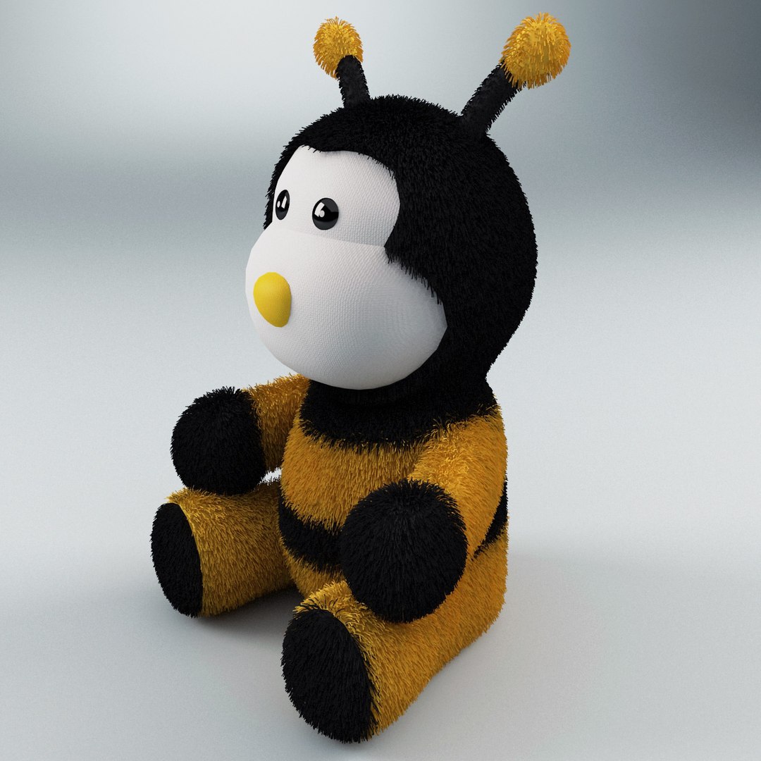 Toy Little Bee C4d