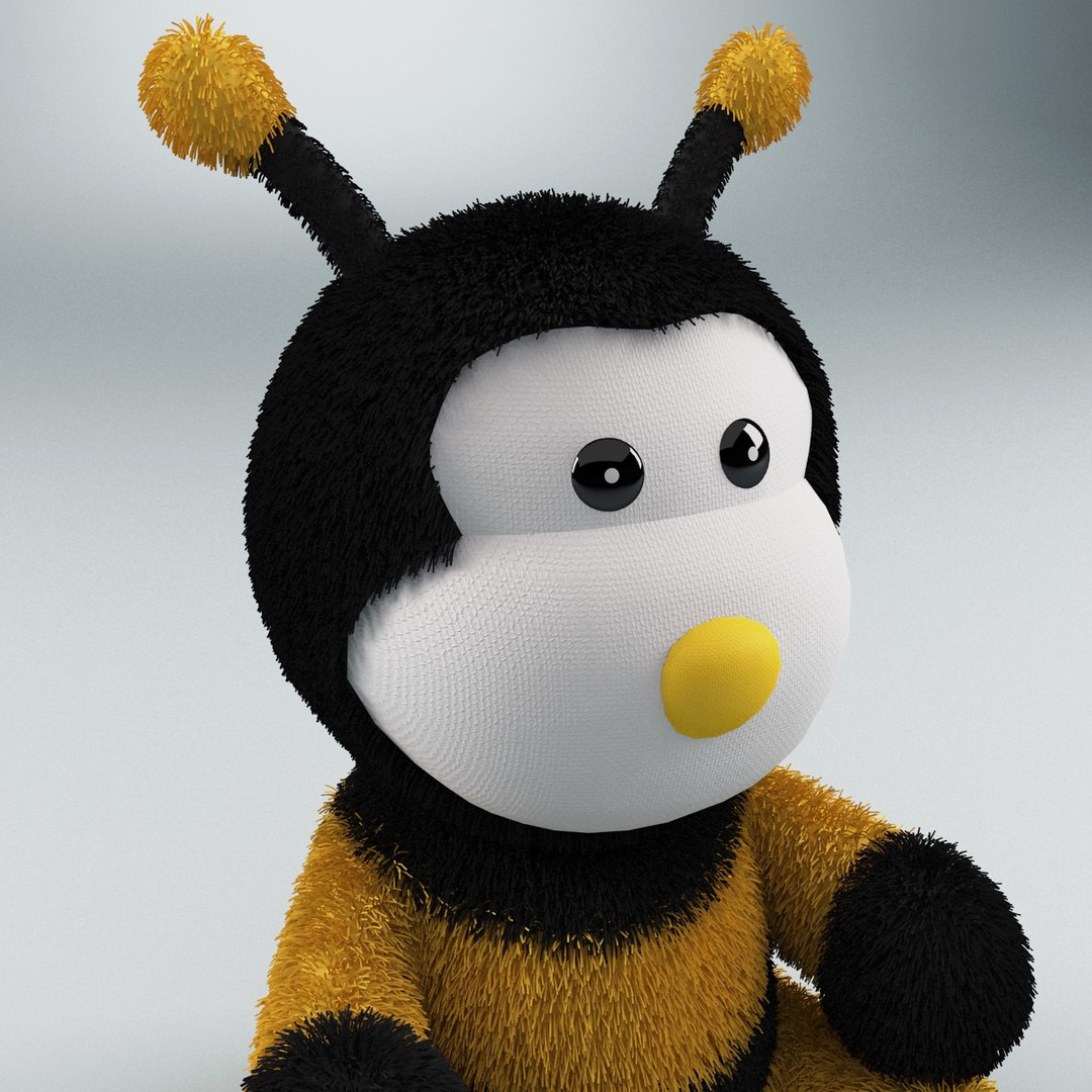 Toy Little Bee C4d