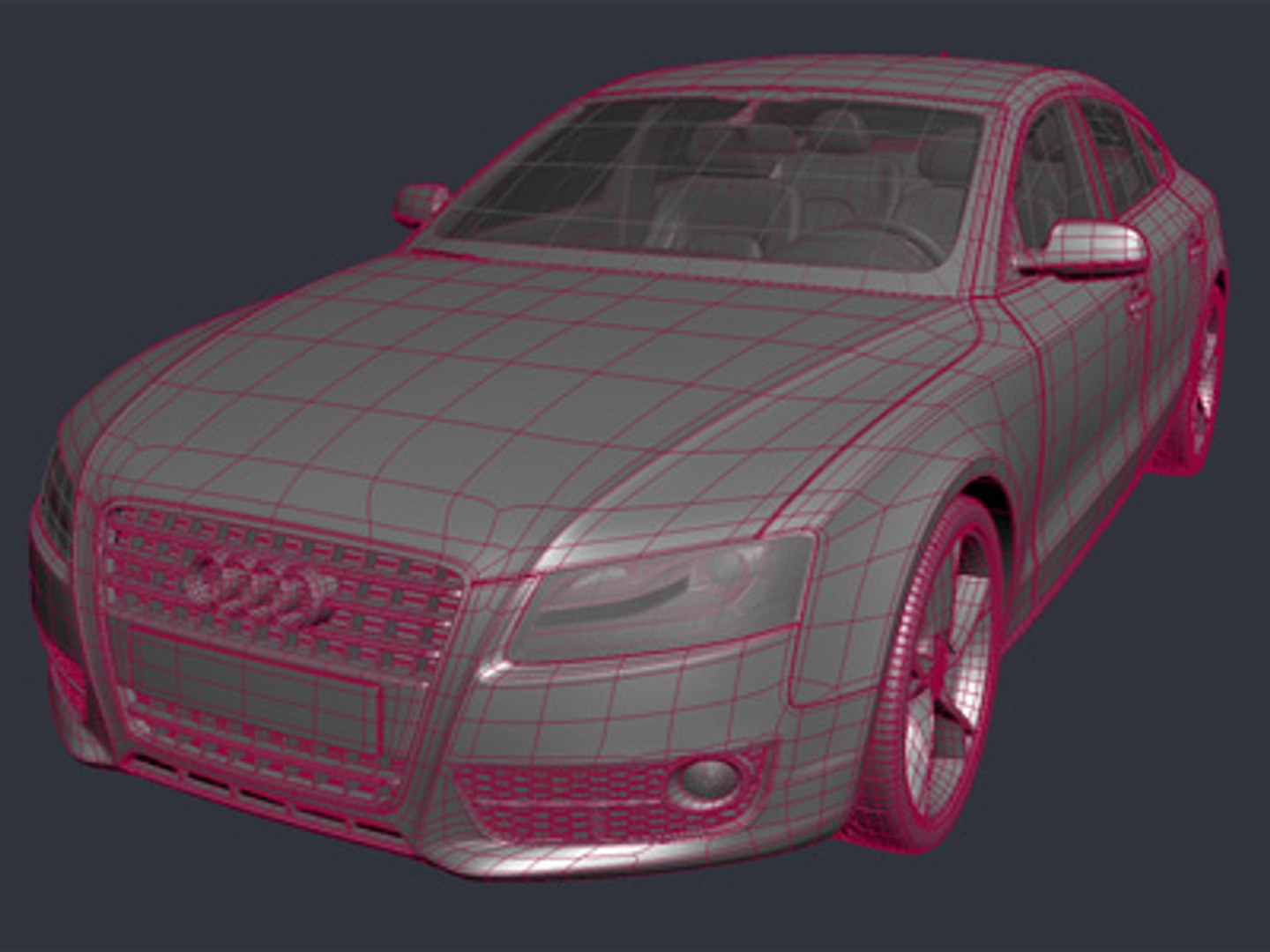3d Audi A5 Sportback 2010