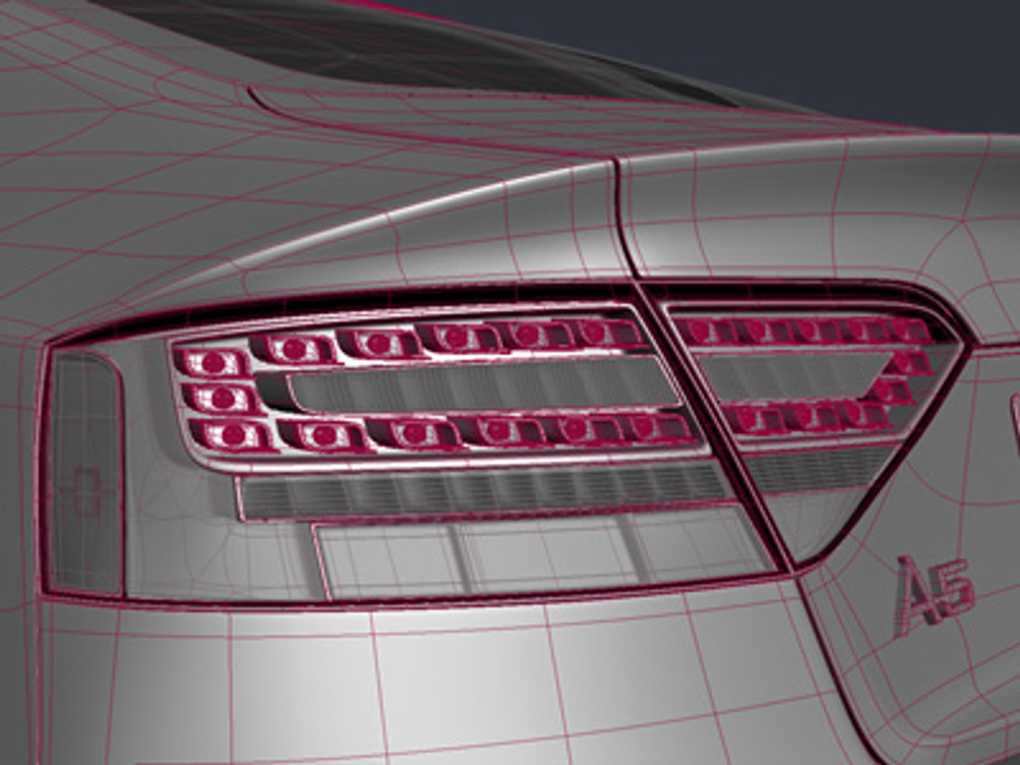 3d Audi A5 Sportback 2010