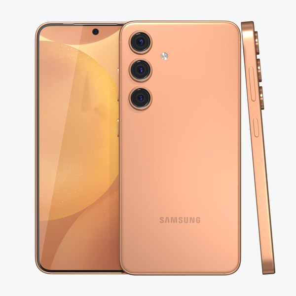 modelo 3d Samsung Galaxy S24 Naranja Arenisca - TurboSquid 2179333