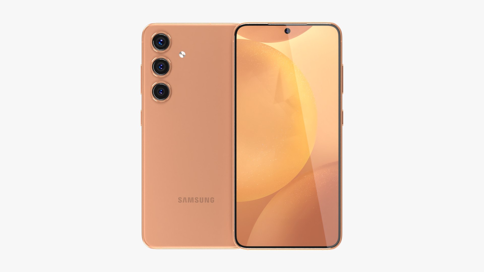 3D Samsung Galaxy S24 Sandstone Orange - TurboSquid 2179333