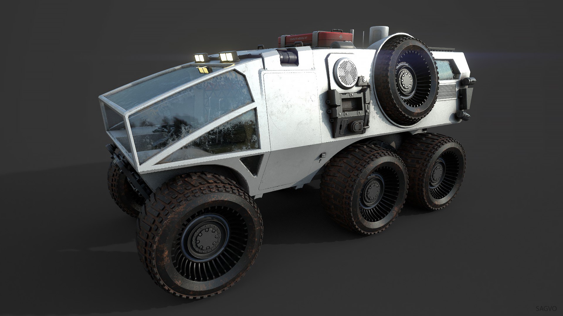 3D Model Mars Car - TurboSquid 1395299