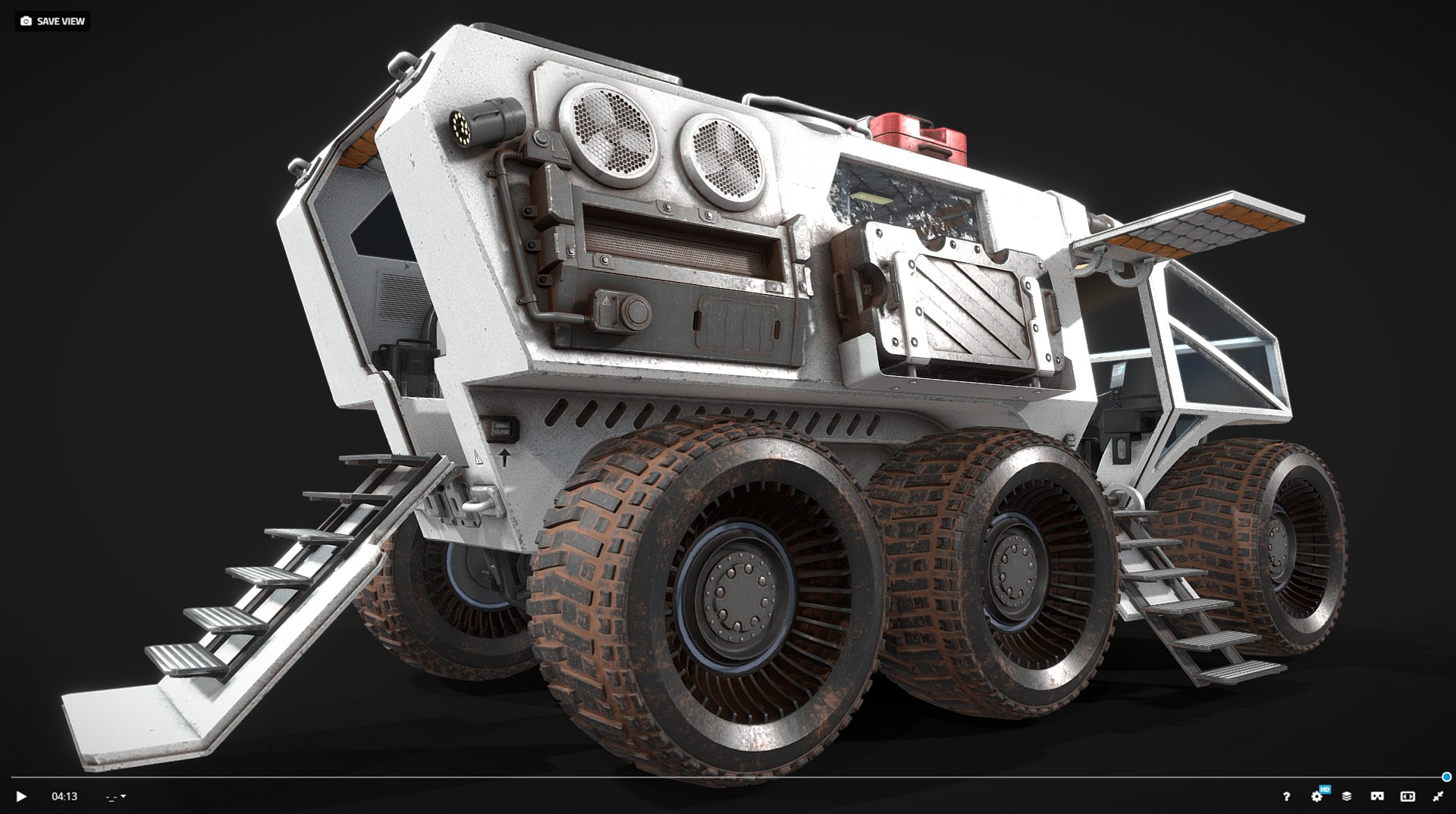 3D Model Mars Car - TurboSquid 1395299