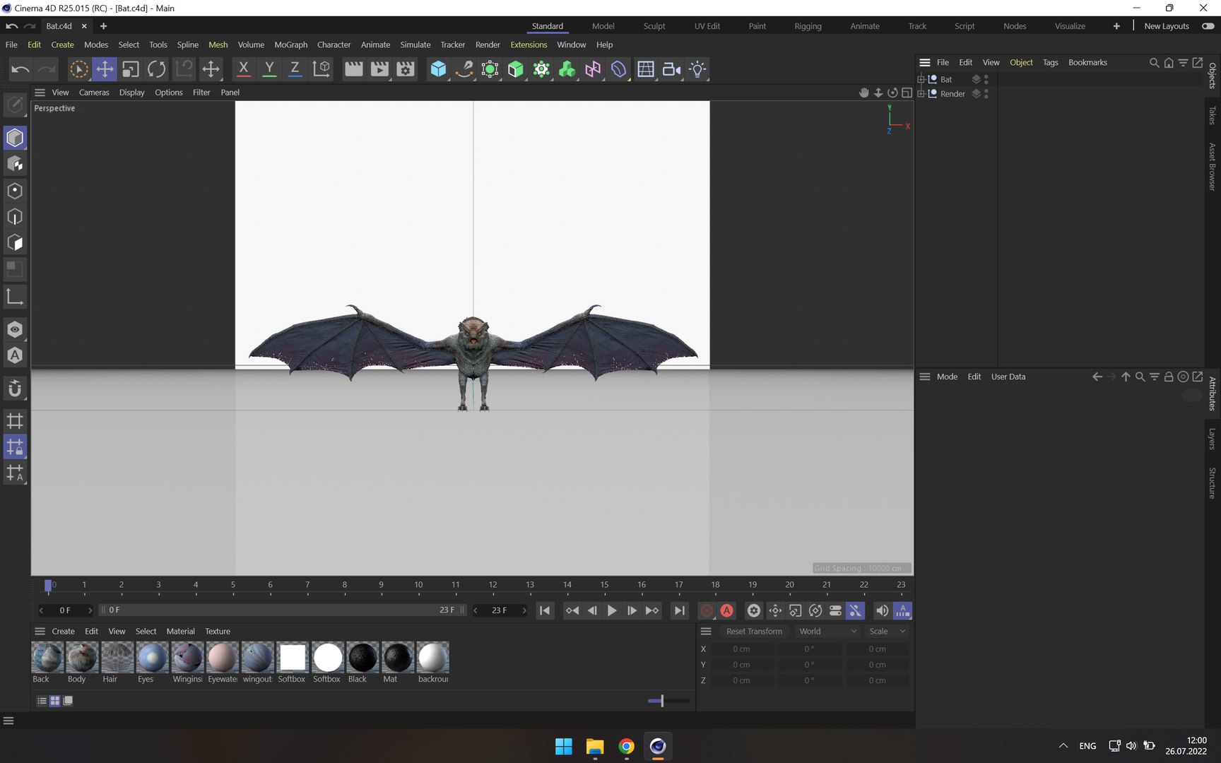 SW Bat 3D model - TurboSquid 2085076