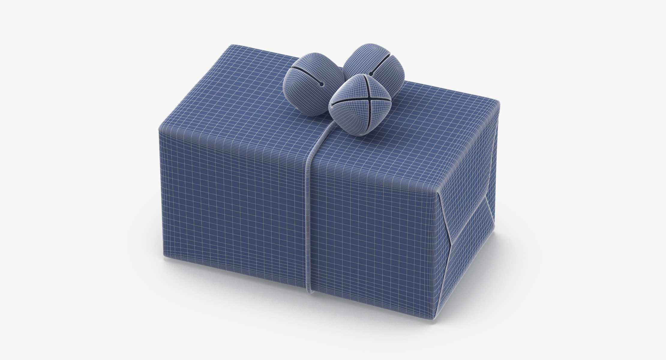 Wrapped christmas gift 07 3D model - TurboSquid 1223285