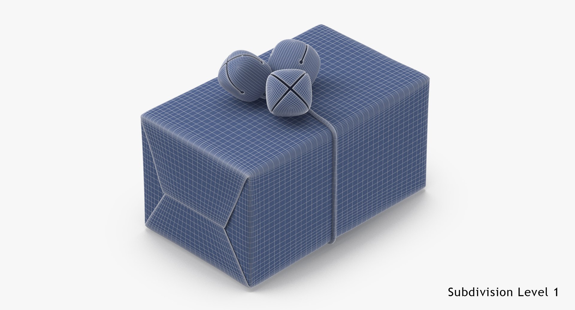 Wrapped Christmas Gift 07 3D Model - TurboSquid 1223285