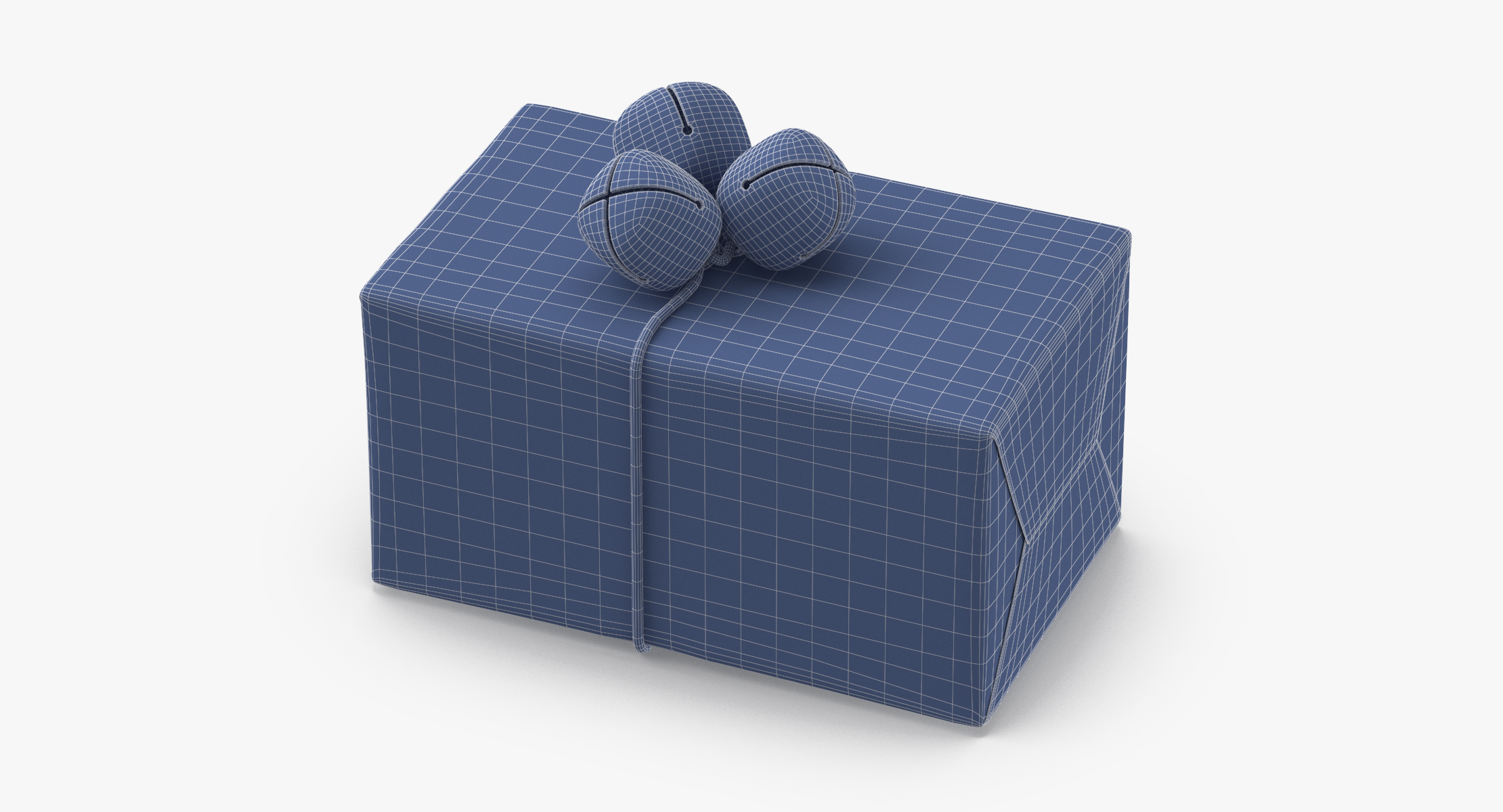 Wrapped christmas gift 07 3D model - TurboSquid 1223285