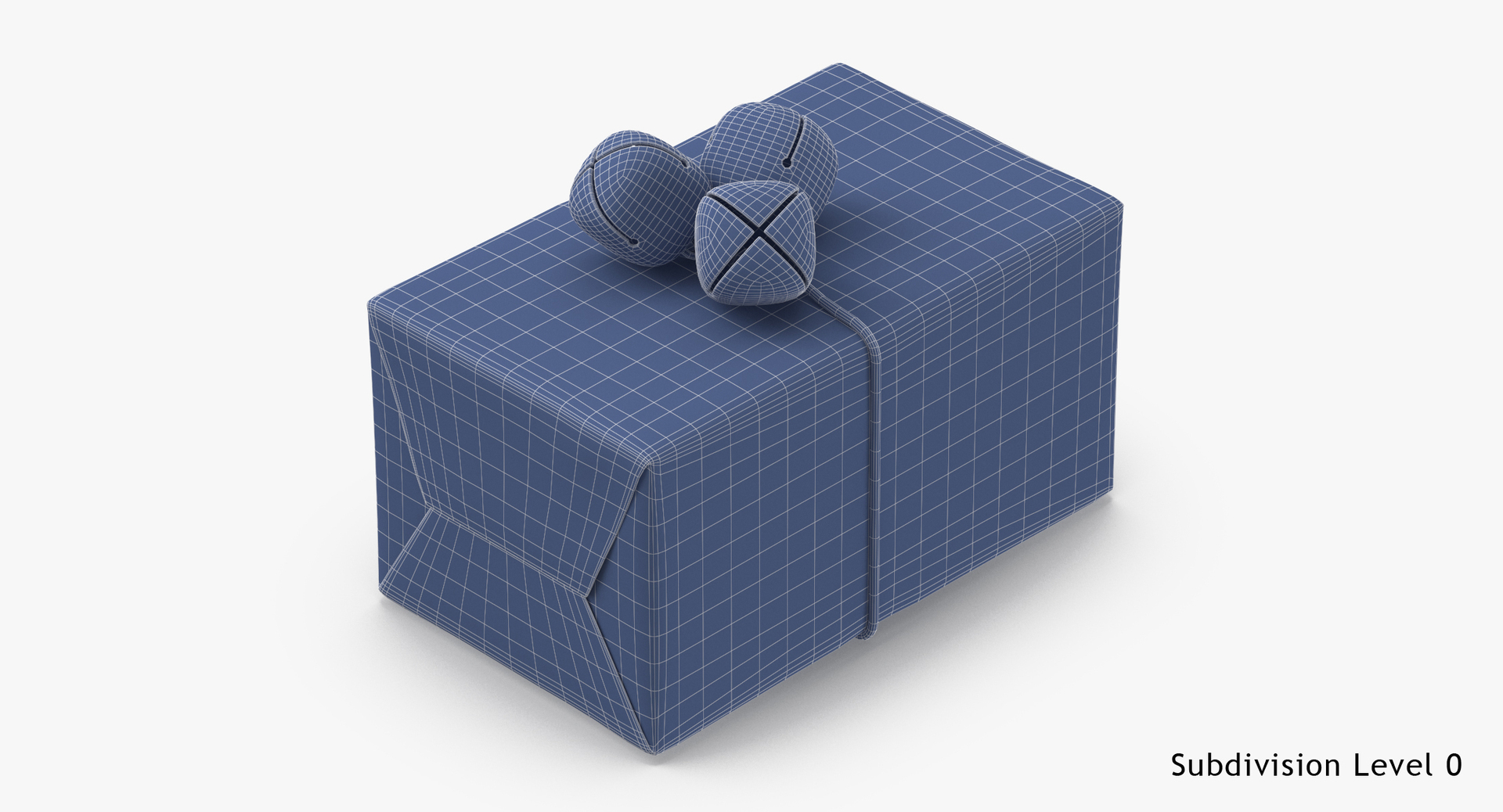 Wrapped christmas gift 07 3D model - TurboSquid 1223285