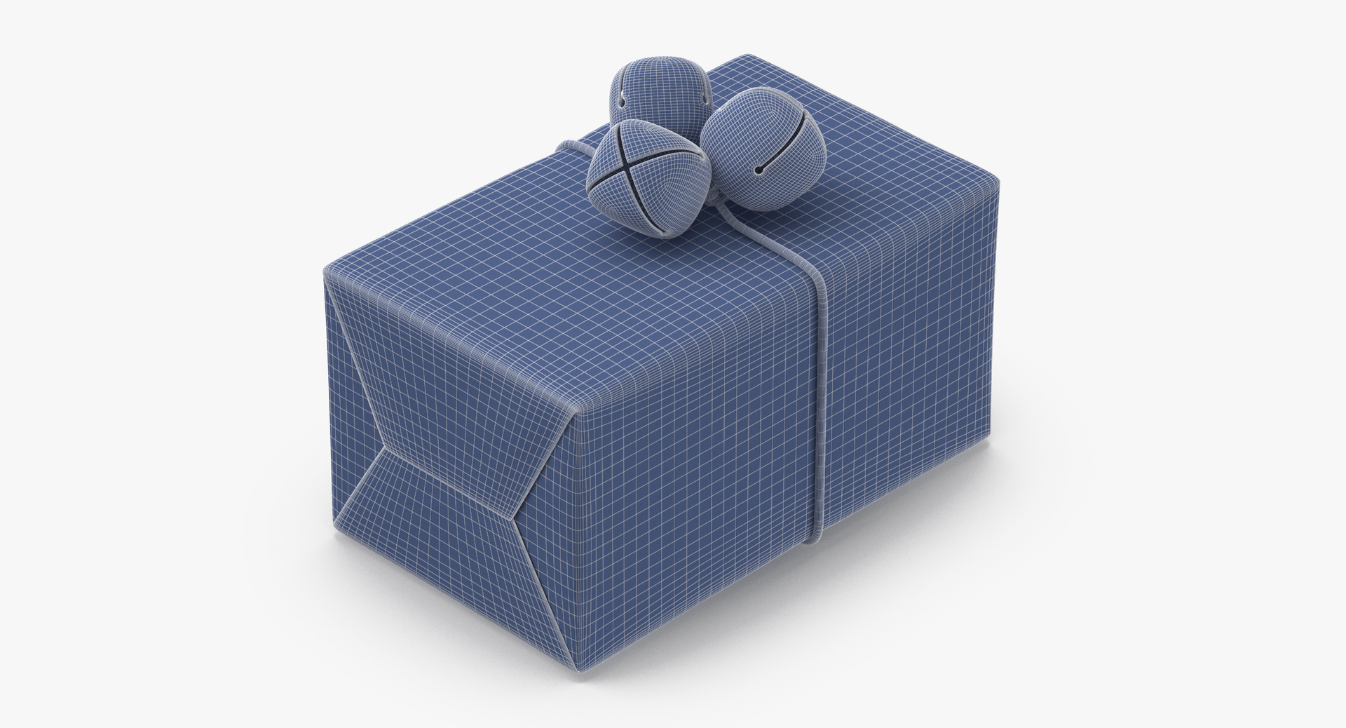 Wrapped christmas gift 07 3D model - TurboSquid 1223285