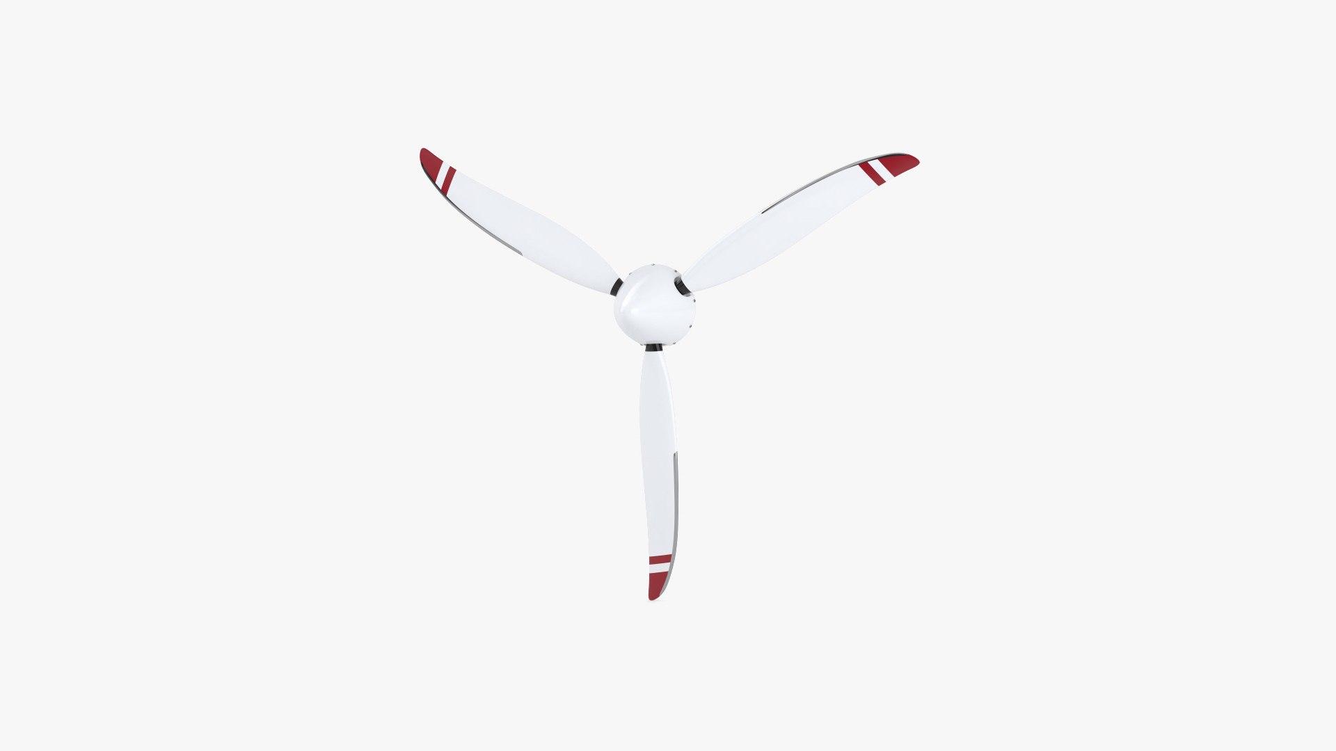 modelo 3d 3-Blade Propeller - TurboSquid 2002743