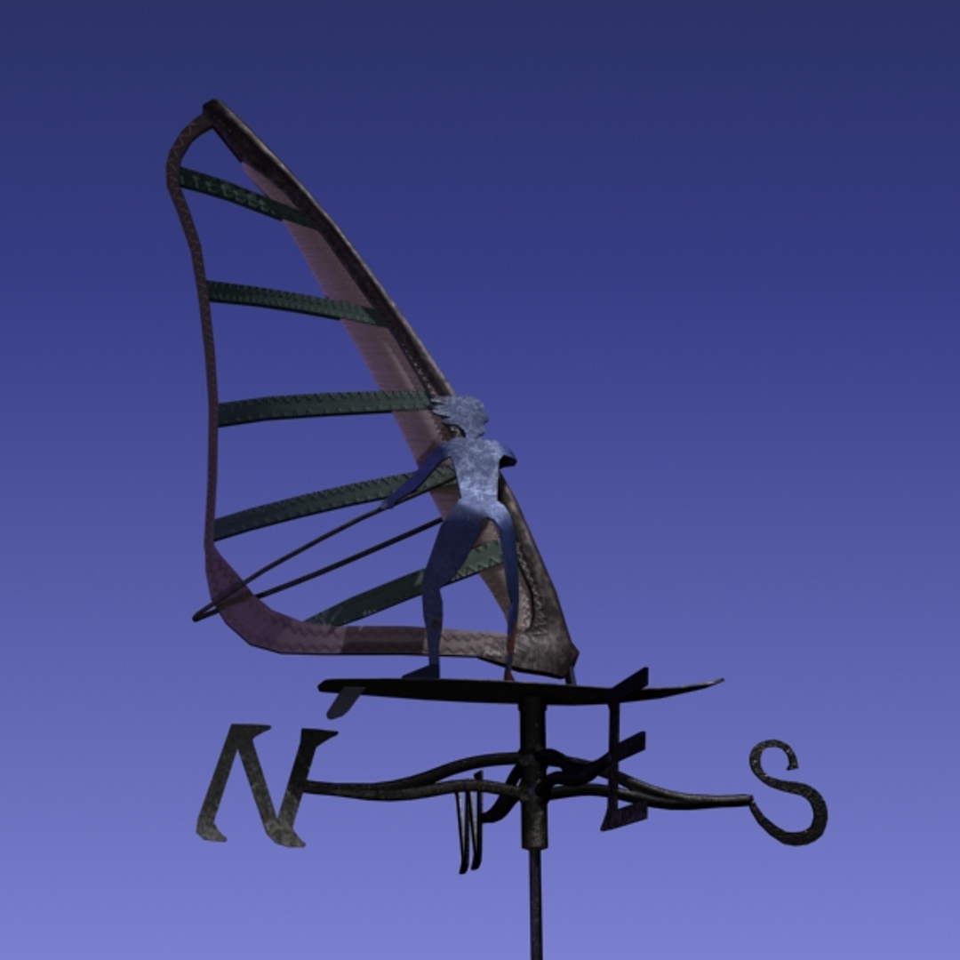 3d Max Weather Vane