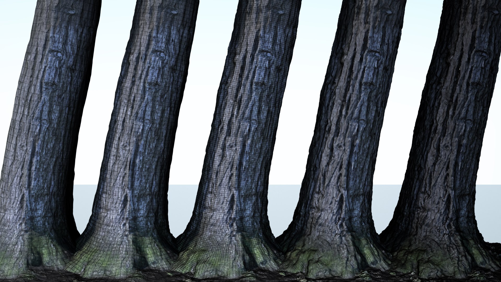 3D tree trunk - - TurboSquid 1442611