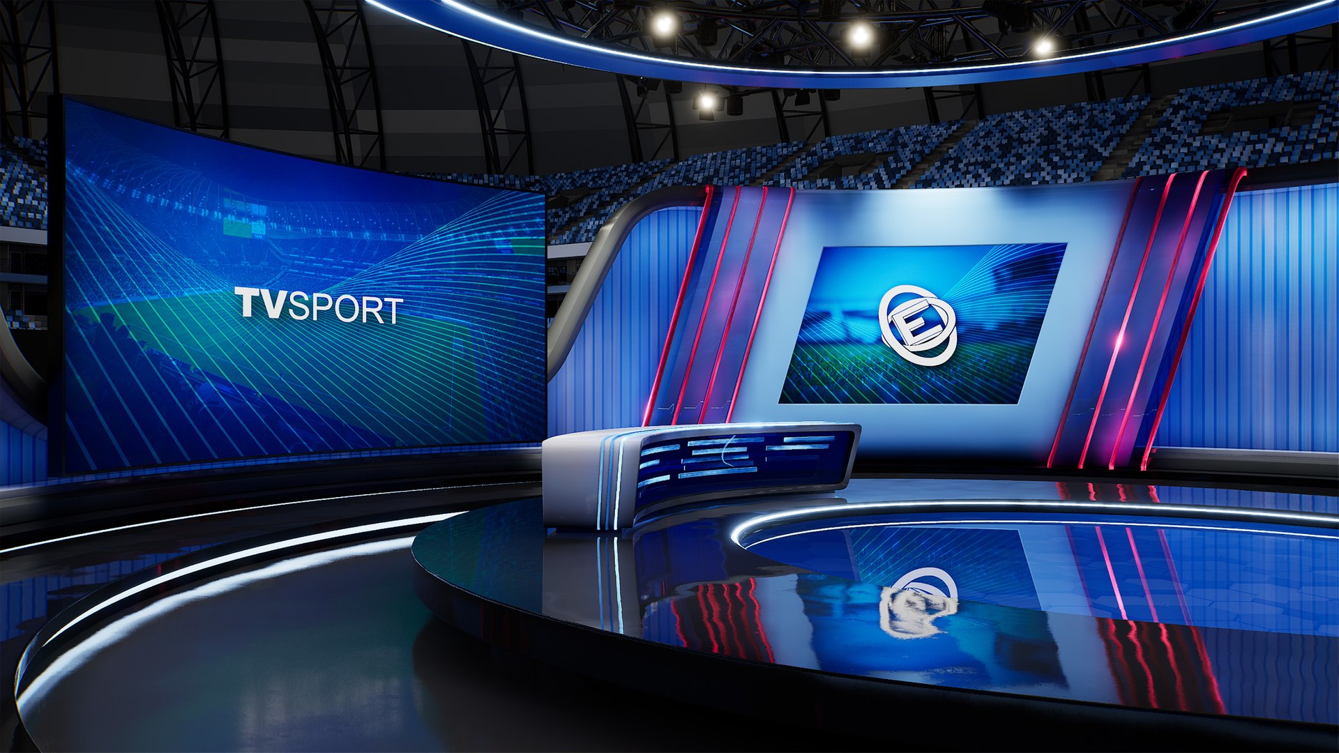 3D Virtual Studios Vol 1 For UE - TurboSquid 1952674