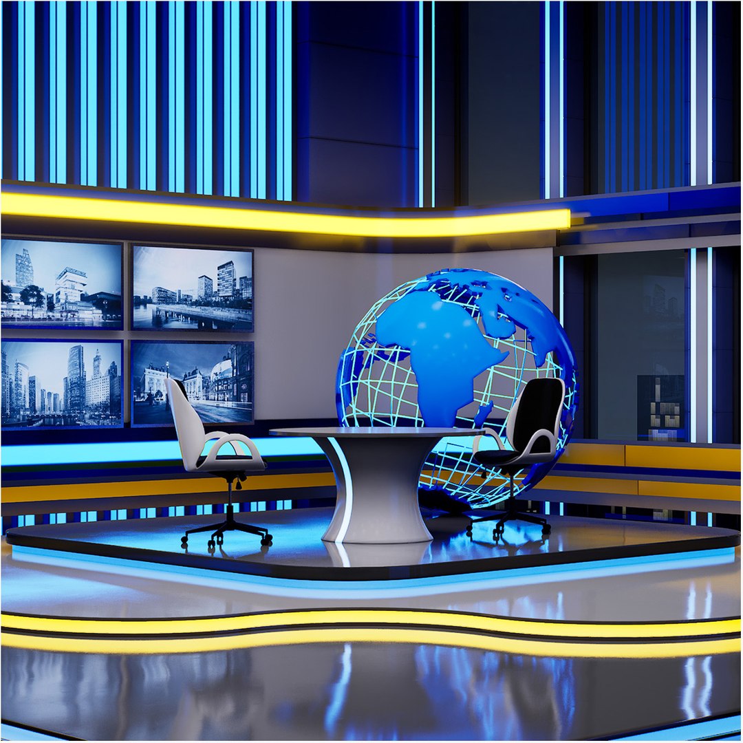 3D Virtual Studios vol 1 for UE - TurboSquid 1952674