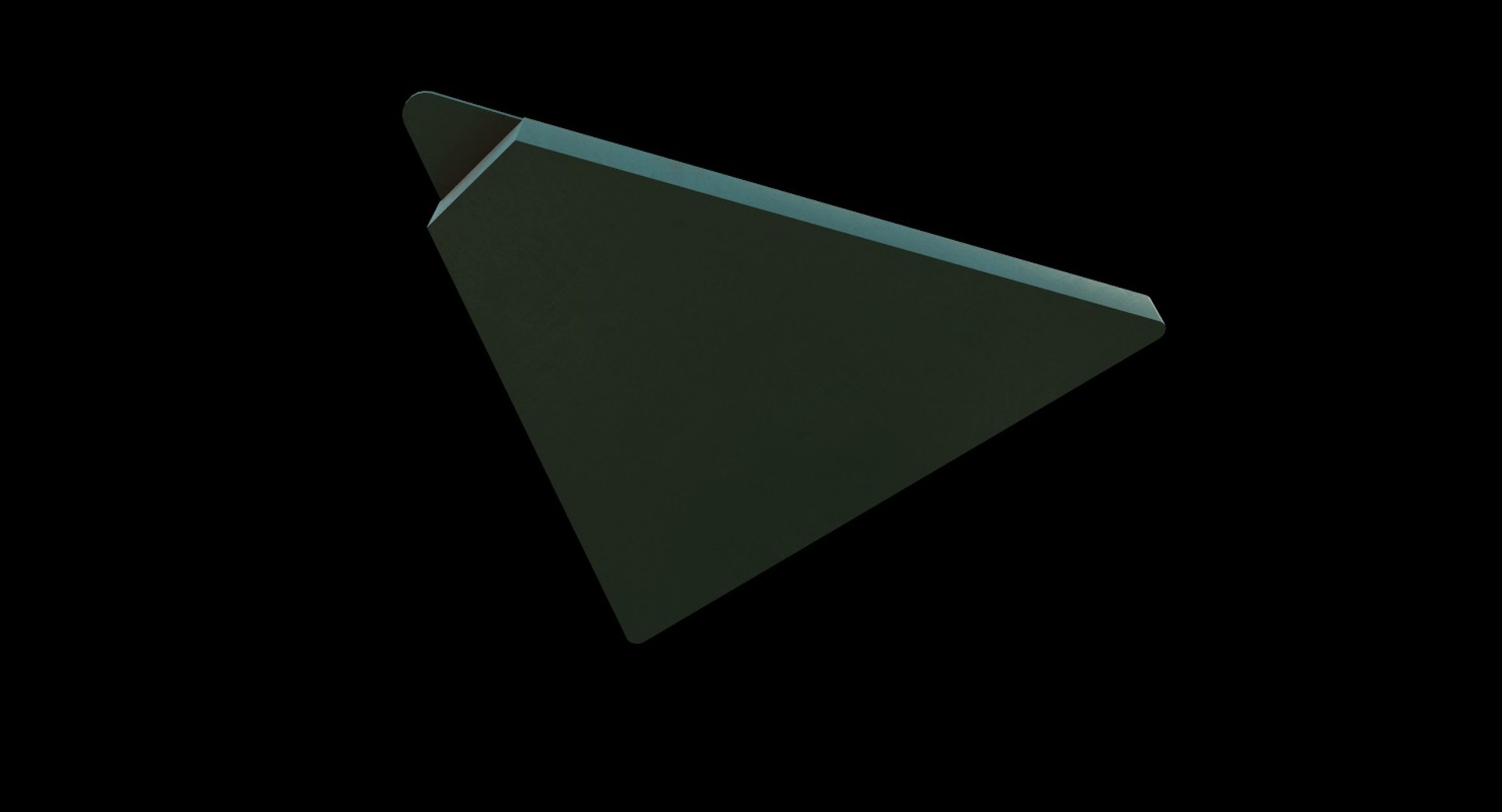 3D Left Triangular Panels Board Model - TurboSquid 1362060