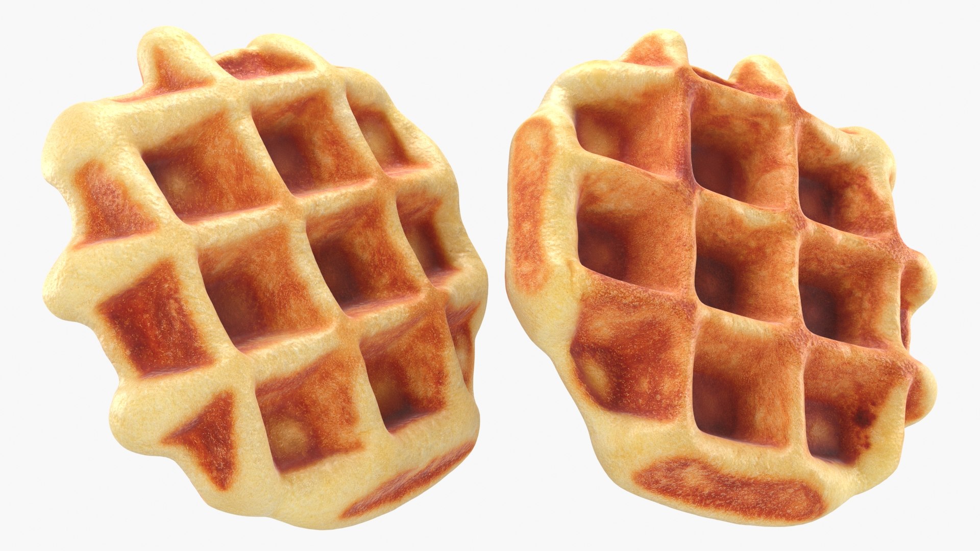 Waffle 3D Model - TurboSquid 1921002