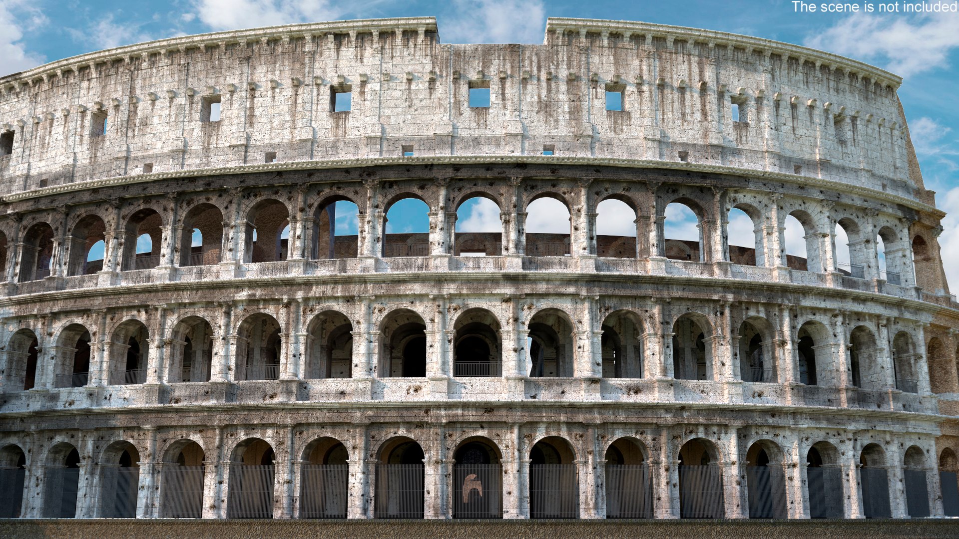 Roman Colosseum Arena 3D Model - TurboSquid 2385070